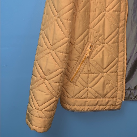 Talbots | Jackets & Coats | Talbots Petites Orange Quilted Jacket Size ...